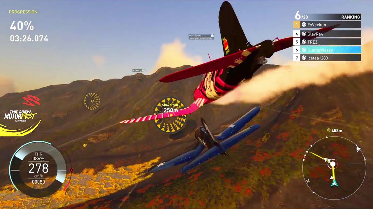 The Crew Motorfest - Plane in Grand Race Gameplay Steering Wheels ...