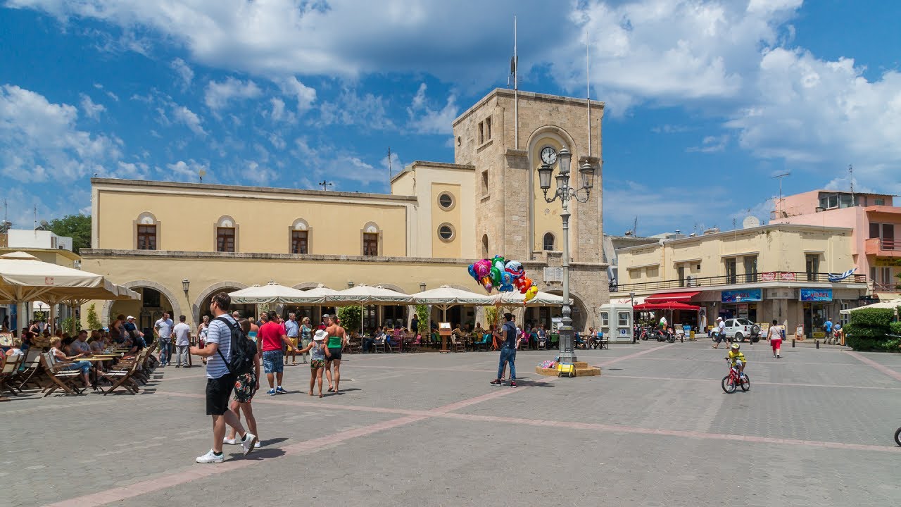 Kos town 2017 - Eleftherias square - - Kos Stadt 2017 - Eleftherias ...