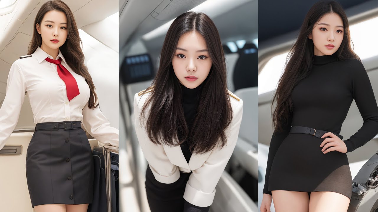 [Art Photo] Flight attendant - Beautiful Girl In A Flight Attendant ...