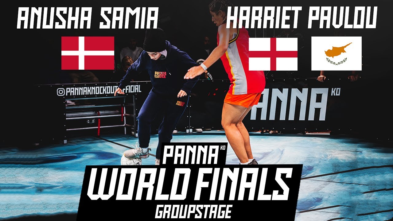 Anusha Samia (DNK) vs Harriet Pavlou (GBR/CYP) | Panna Knock Out World ...