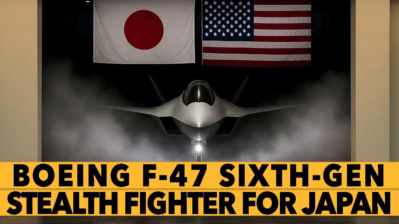 Boeing F-47 Sixth-Generation Stealth Fighter: Japan could be the 1st ...