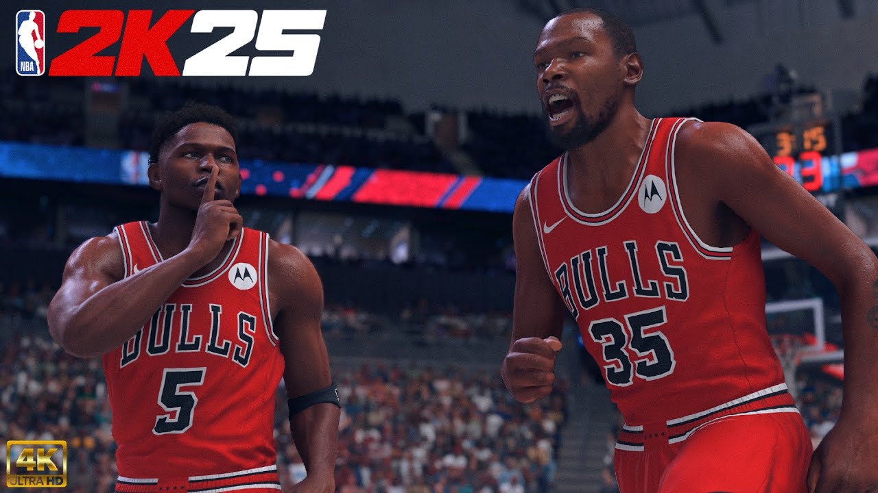 Ant Edwards and KD Team Up in Chicago! | NBA 2K25 League Reset Mode ...
