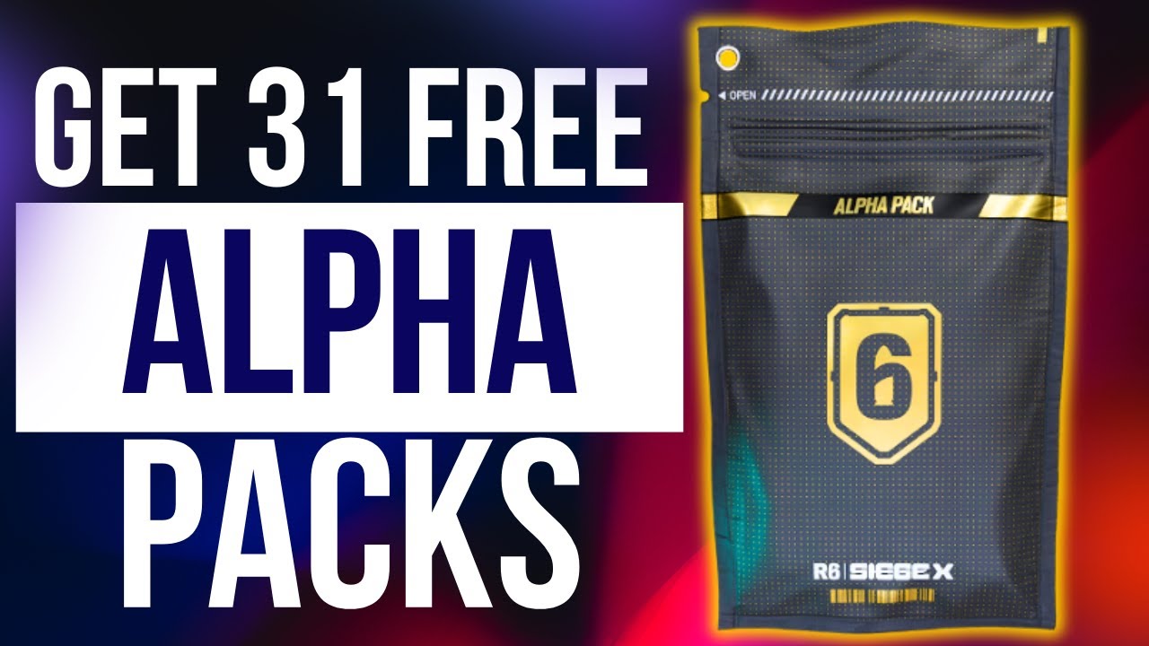 Get 31 FREE alpha packs NOW from drops. - YouTube