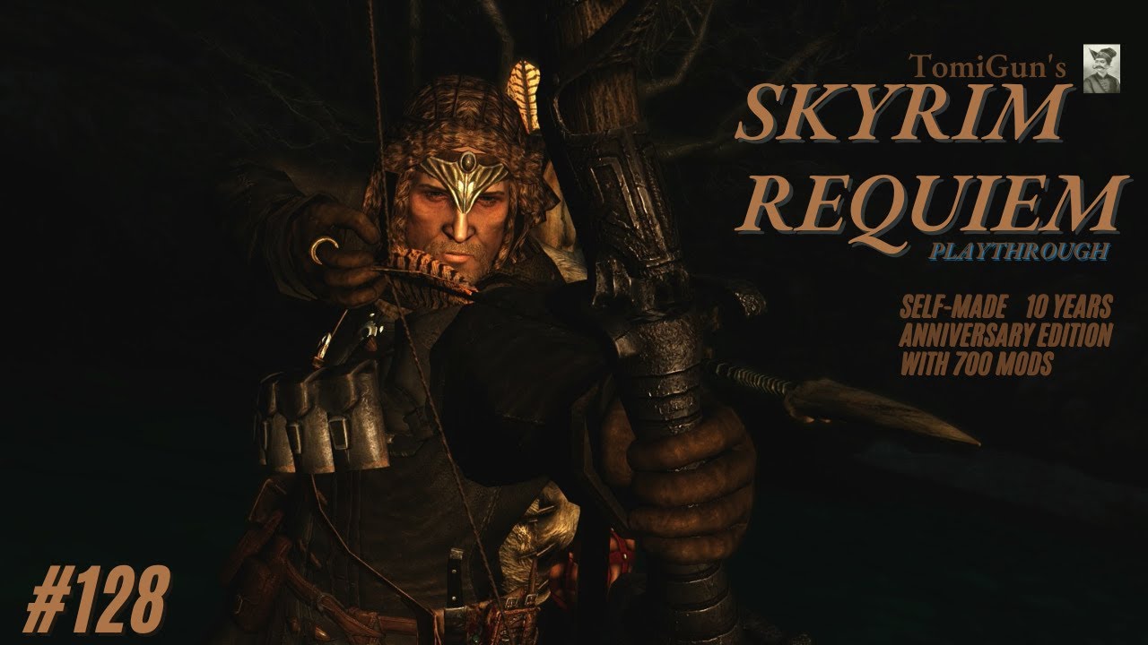 Skyrim Requiem Part 128: The Gold Statue in Druadach Redoubt Cave - YouTube
