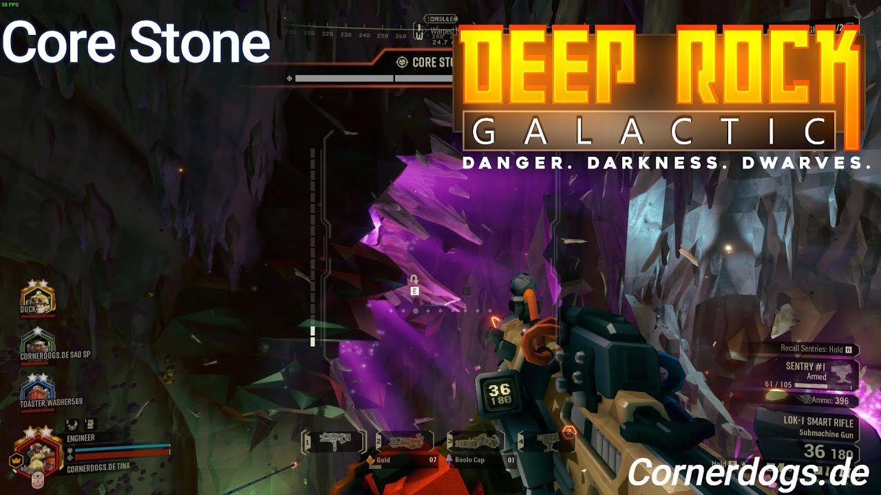 Deep Rock Galactic - Easy Way to Destroy the Core Stone on Haz 5 - YouTube