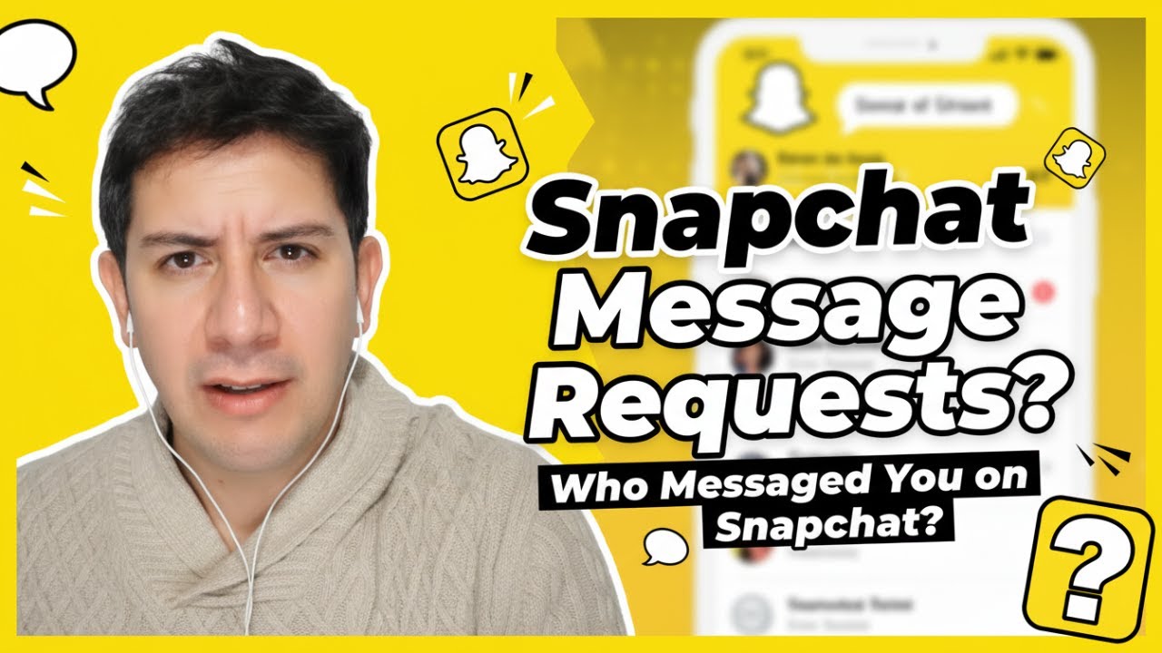 How To See Message Requests On Snapchat! - YouTube