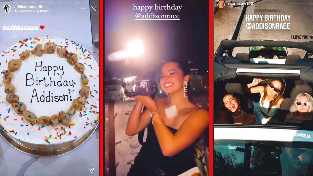 Addison Rae Has Crazy 20th Birthday Party.. Fans NOT Happy - YouTube