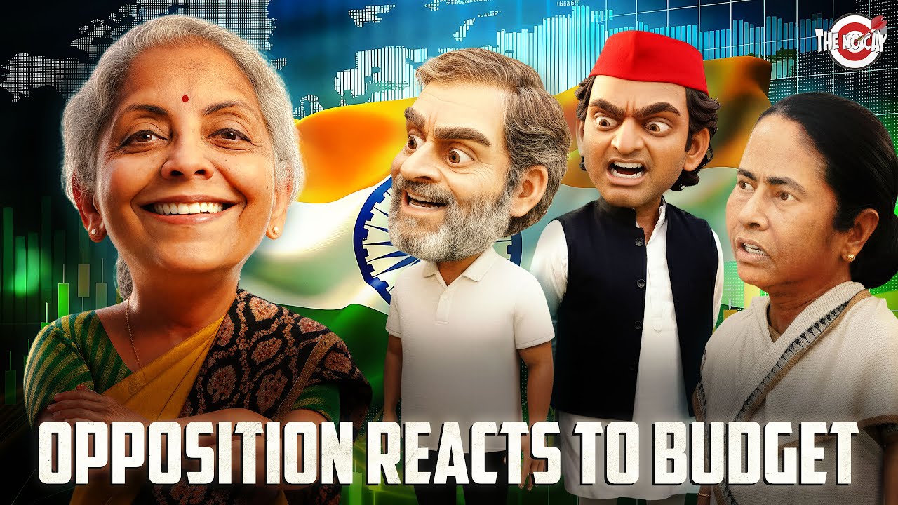 Opposition's BRUTAL Reaction to Union Budget 2026! - YouTube