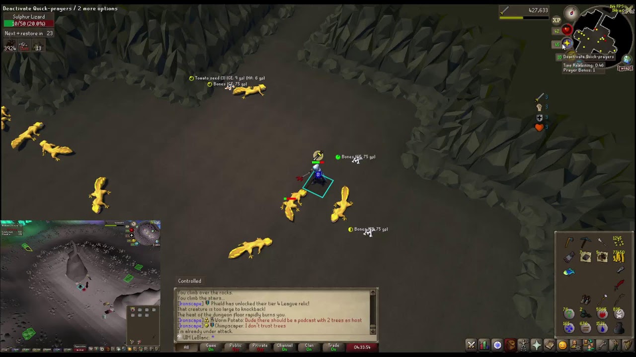 Osrs UIM Questing + Ironman afk rc - YouTube