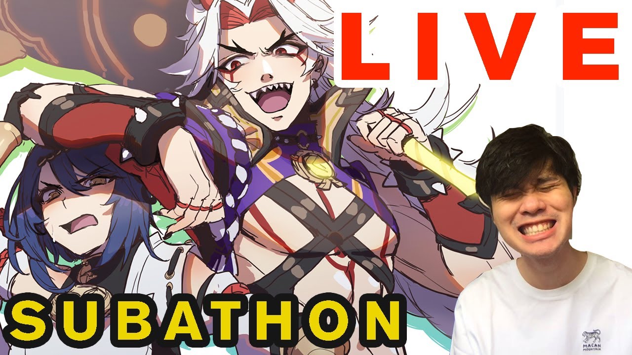 🔴 LIVE GENSHIN IMPACT - SUBATHON DAY 16, KEMBALI ABYSS MEMBADUT RIA ...