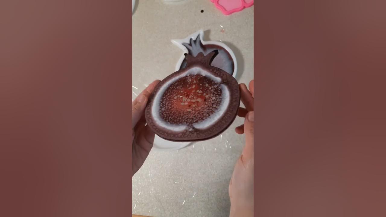 Мастер класс. Подстаканники из эпоксидной смолы. Гранат. Красота, что ...