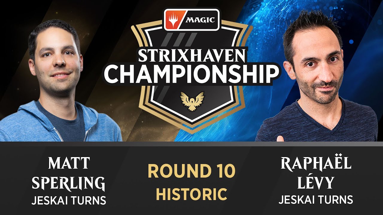 Raphael Levy vs Matt Sperling | Strixhaven Championship | Round 10 - YouTube