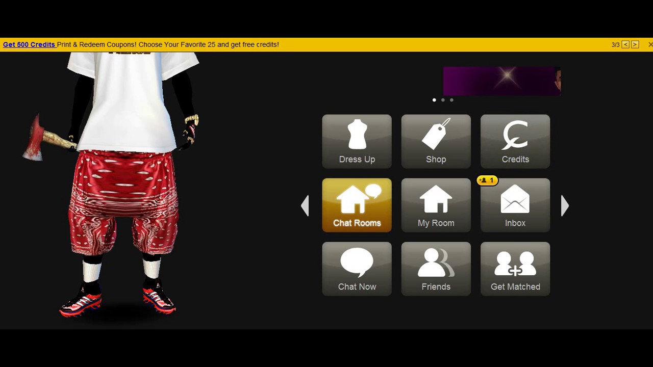 IMVU | BALLAS INVADE E DA CRASH NA ROOM - YouTube