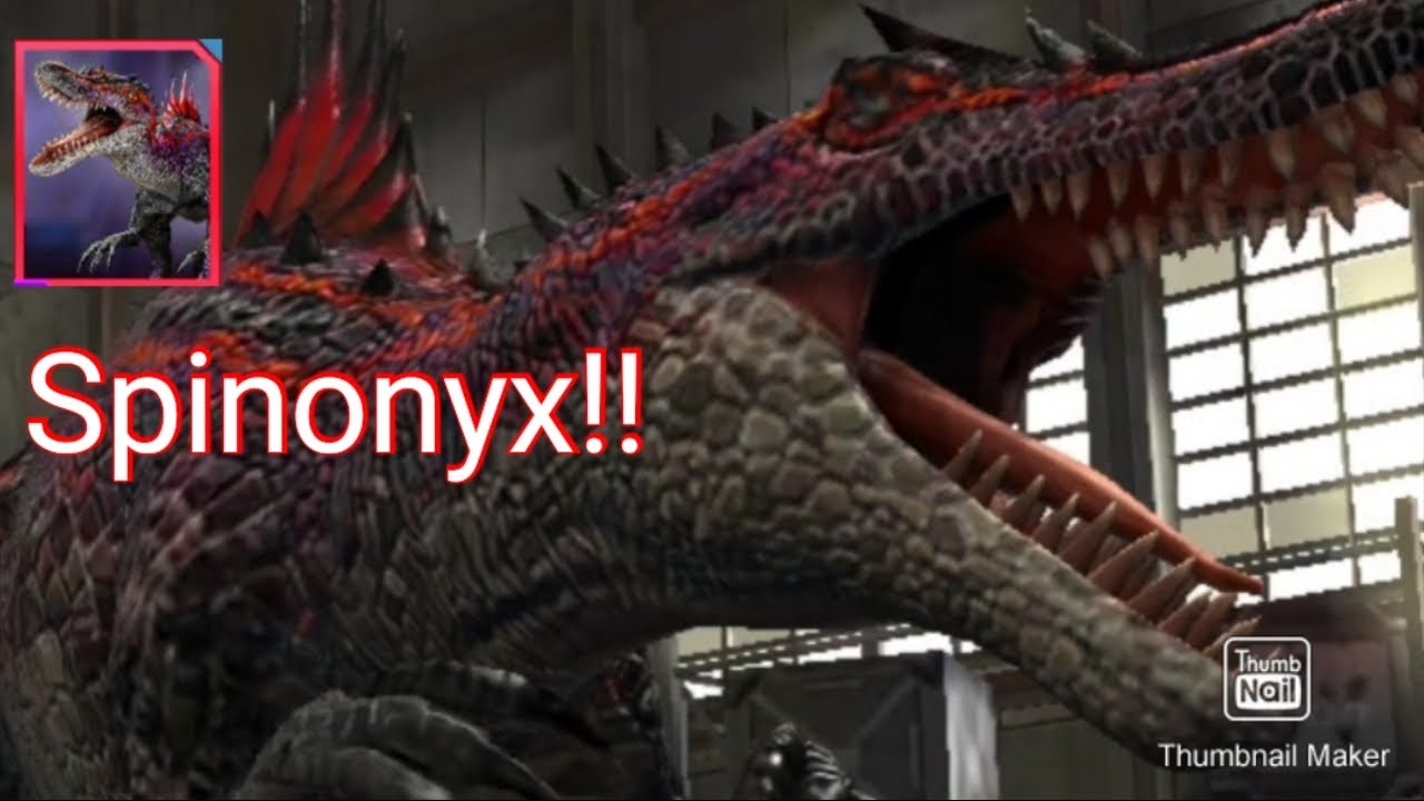SPINONYX NEW LEGENDARY HYBRID! (Jurassic World Alive) - YouTube