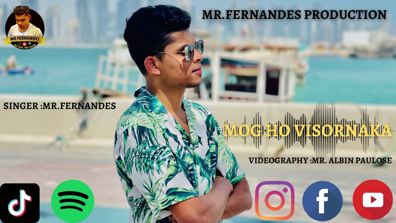 MOG HO VISORNAKA | COVER OF TERA GHATA | MR.FERNANDES - YouTube