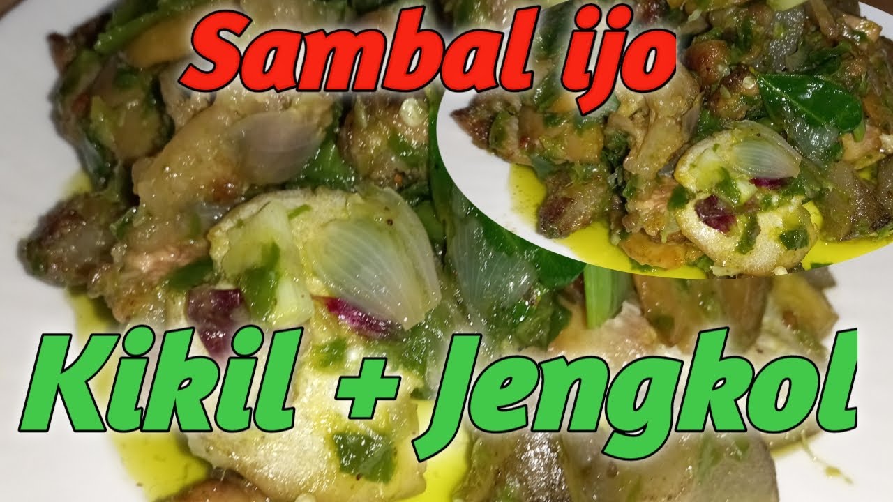Cara masak kikil sapi biar beda|| resep kikil sapi cabe ijo|| cara lain ...