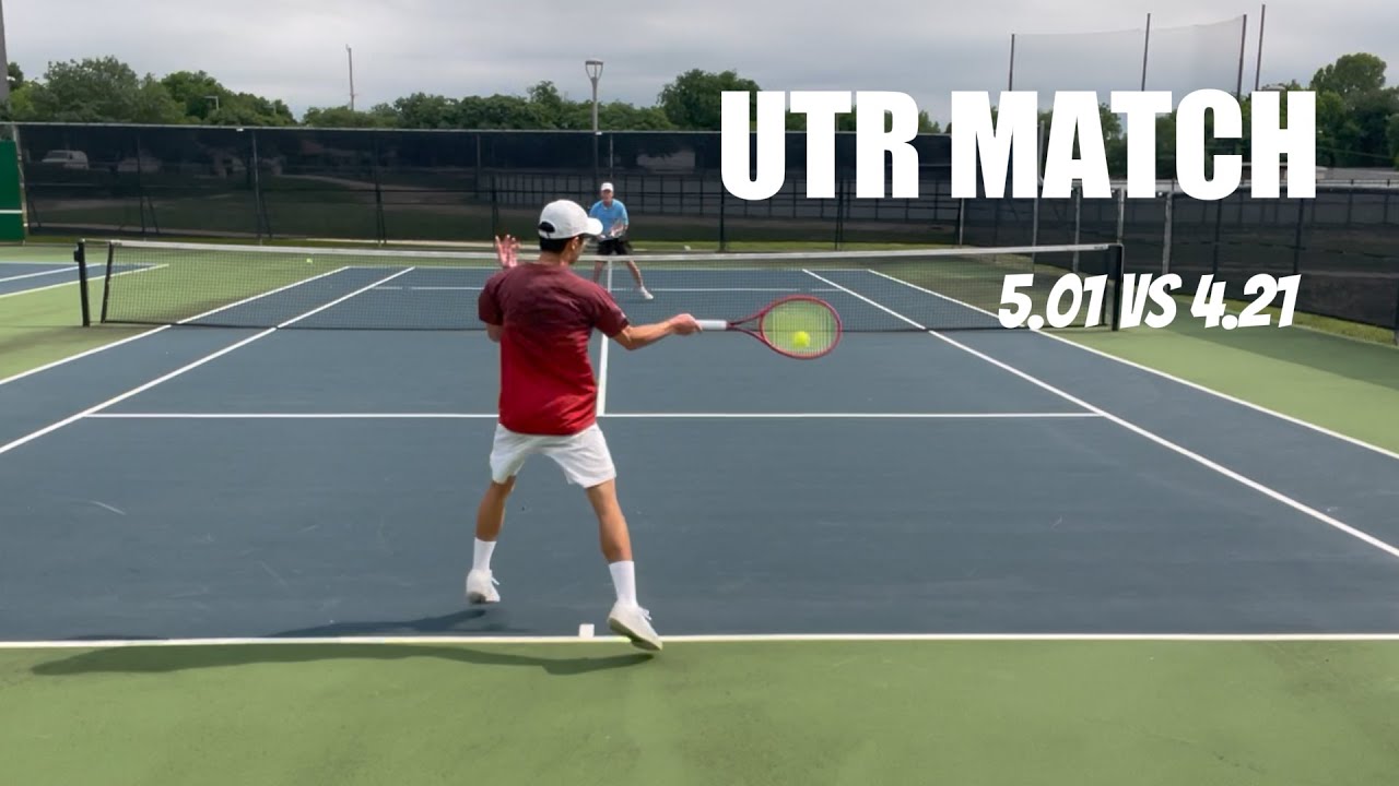 Road to 10 UTR | UTR 5.01 vs UTR 4.21 | FULL UTR MATCH (singles) | 5/1 ...