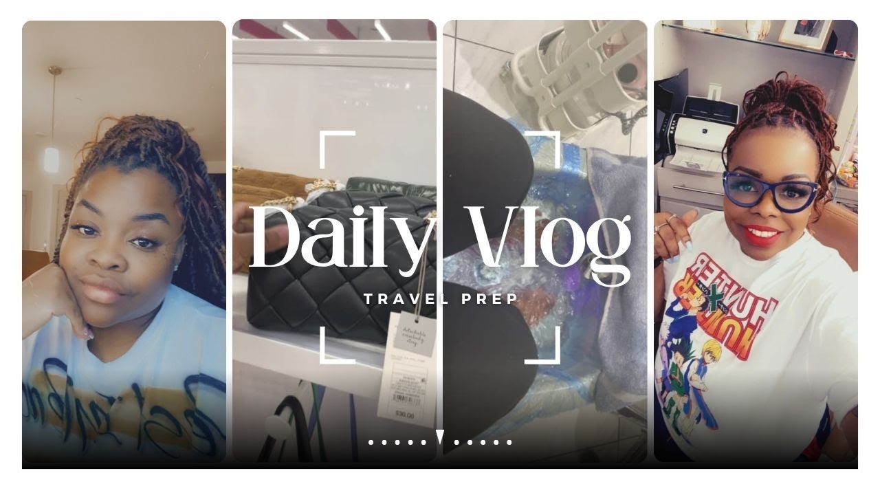 Daily Vlog | Travel Prep | Pack with me - YouTube