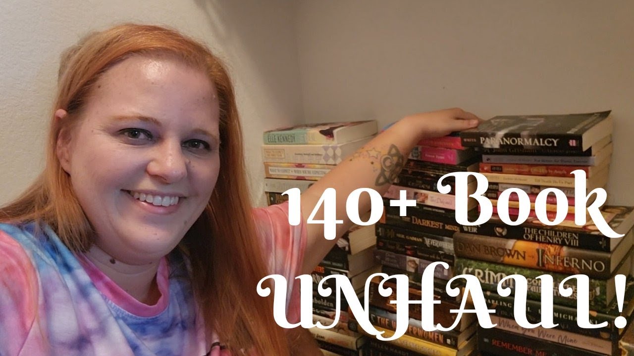 Massive Book Unhaul 140+ books! - YouTube