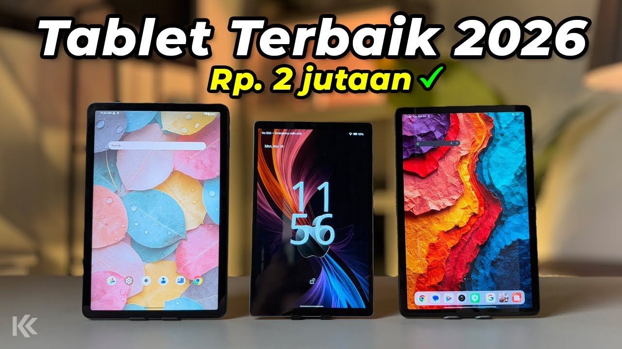 5 Rekomendasi TABLET MURAH TERBAIK 2026 Harga 2 JUTAAN! - YouTube