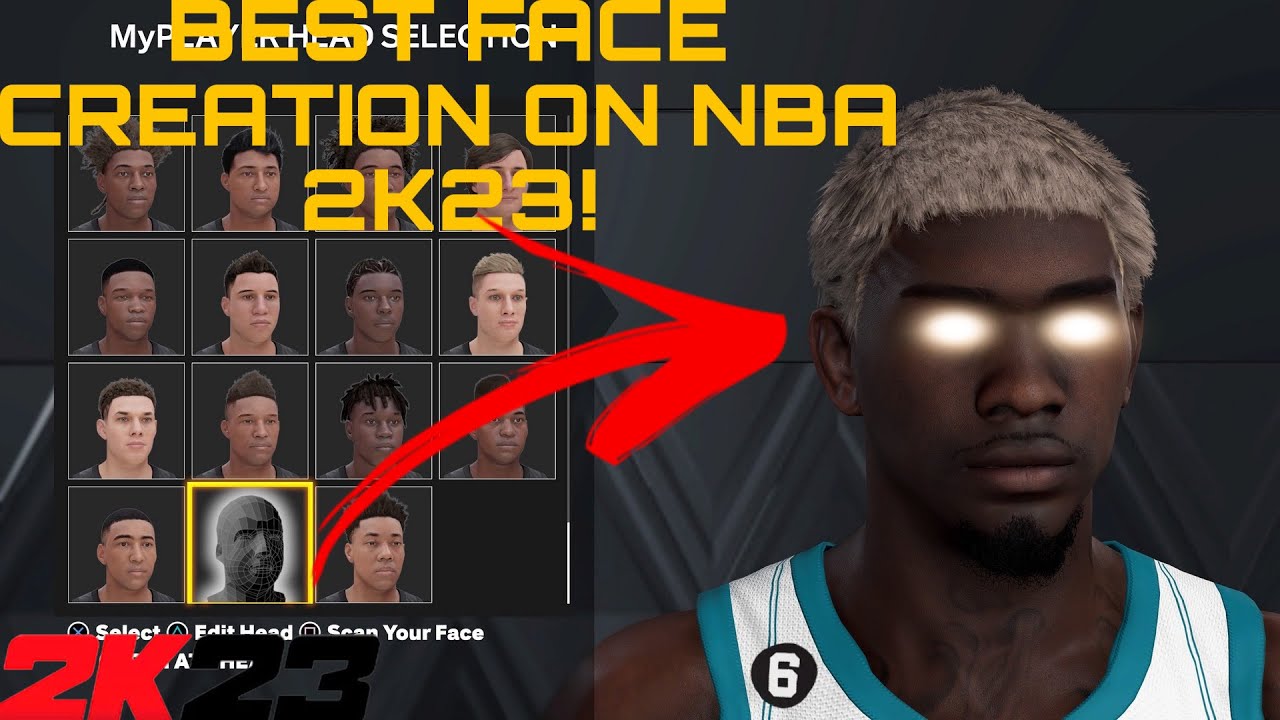 BEST 2K23 FACE CREATION ON CURRENT GEN!! LOOK LIKE A SWEAT - YouTube
