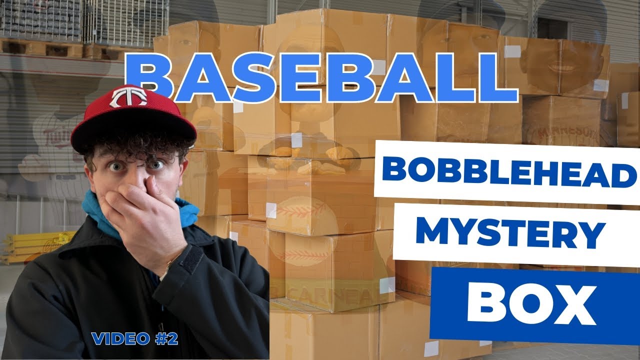 I Obtained 22 Mystery Baseball Bobbleheads #mlbbaseball #mysterybox ...