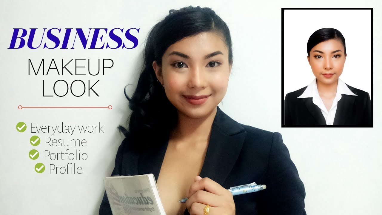 BUSINESS MAKEUP LOOK | for everyday work - YouTube