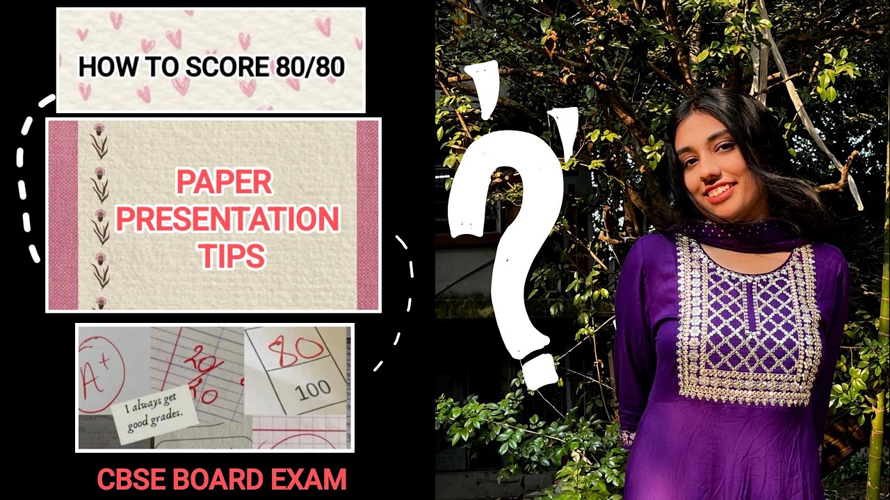 PAPER PRESENTATION TIPS | CLASS 10th AND 12th | BOARD EXAM | - YouTube