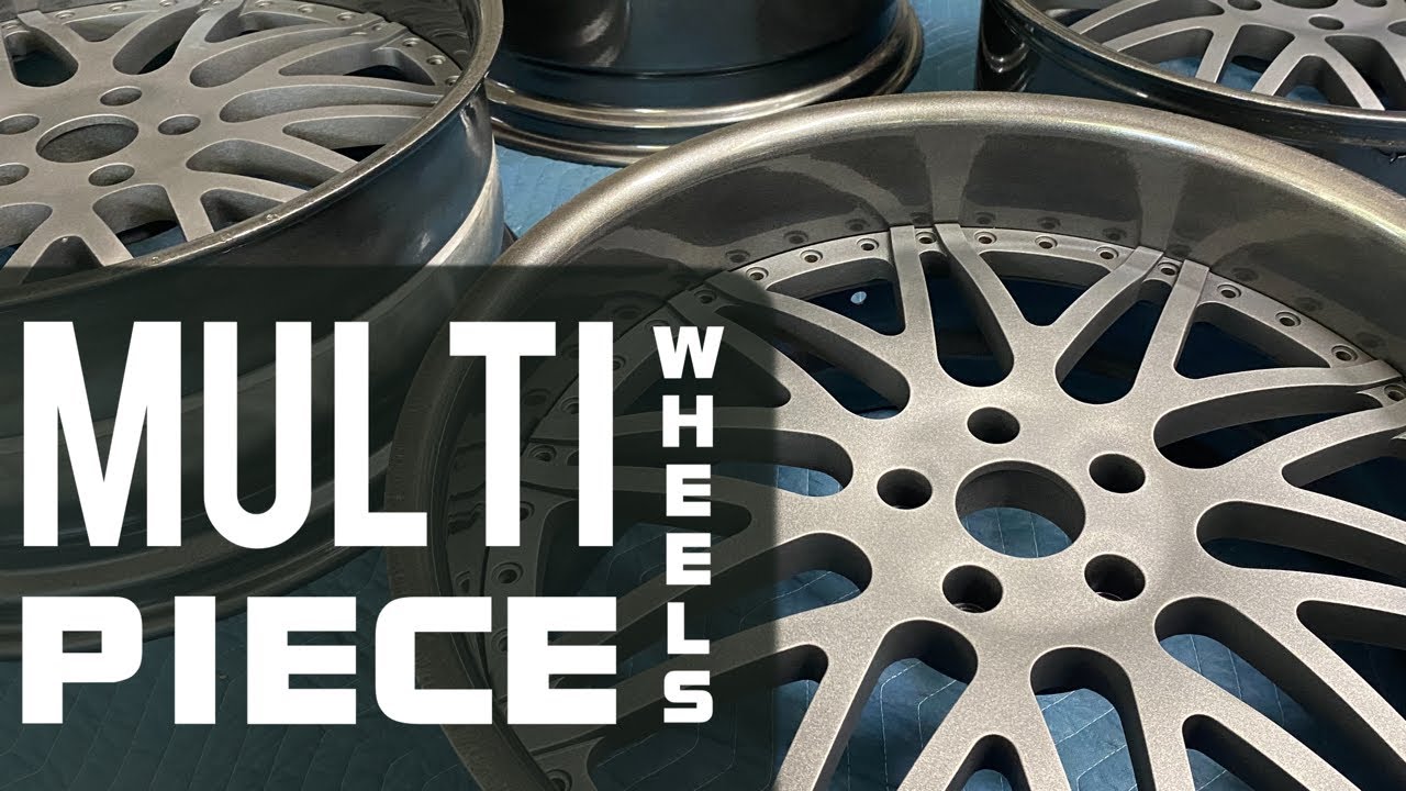 Multi Piece Wheels in Kingsport Grey - YouTube