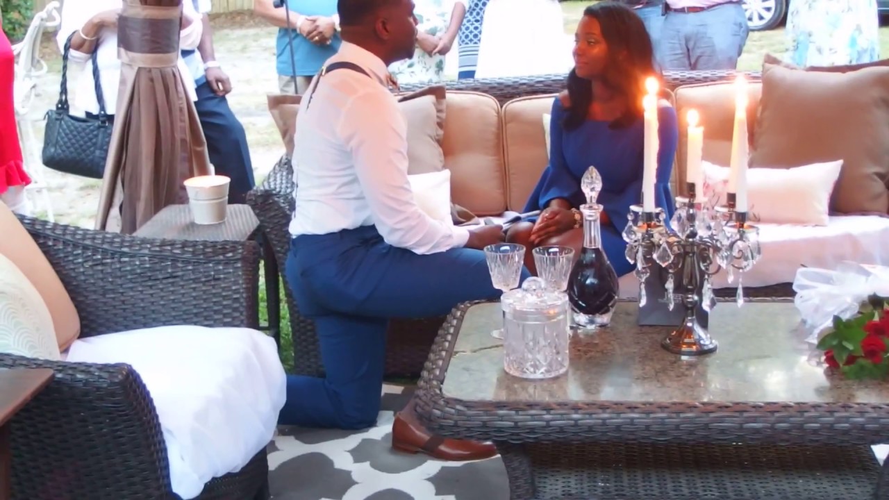 Best Wedding Proposal Ever!!! - YouTube