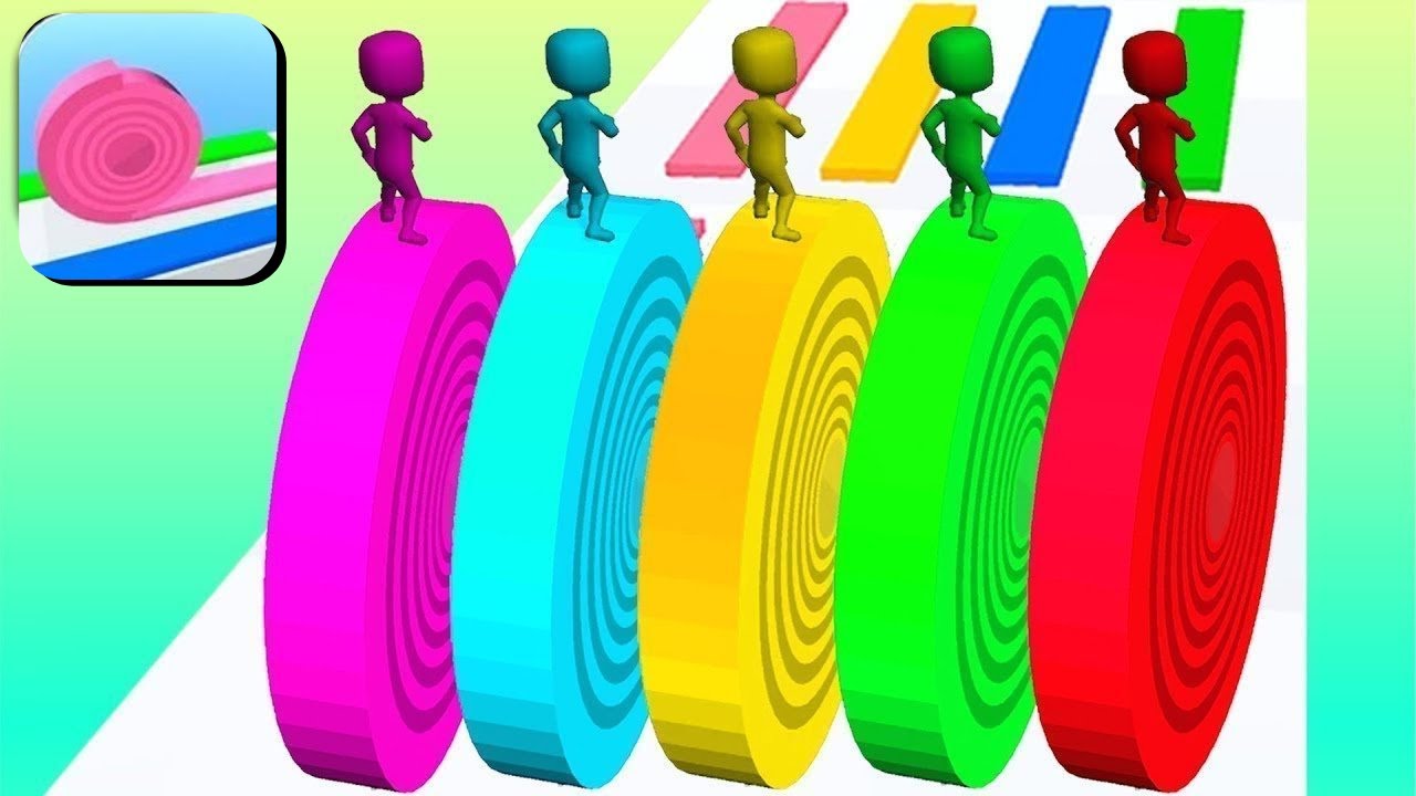 Layers Roll - All Levels Gameplay Android,ios game Mobile Game (Levels ...