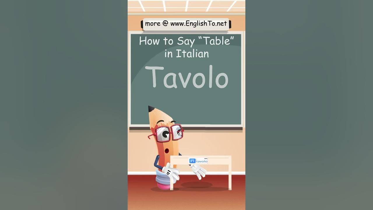 How To Say Table In Italian YouTube how-to-say-table-in-italian-youtube
