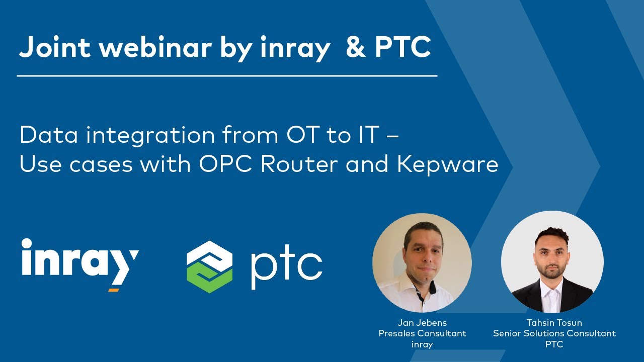 Data Integration from OT to IT – Use Cases with OPC Router and Kepware ...