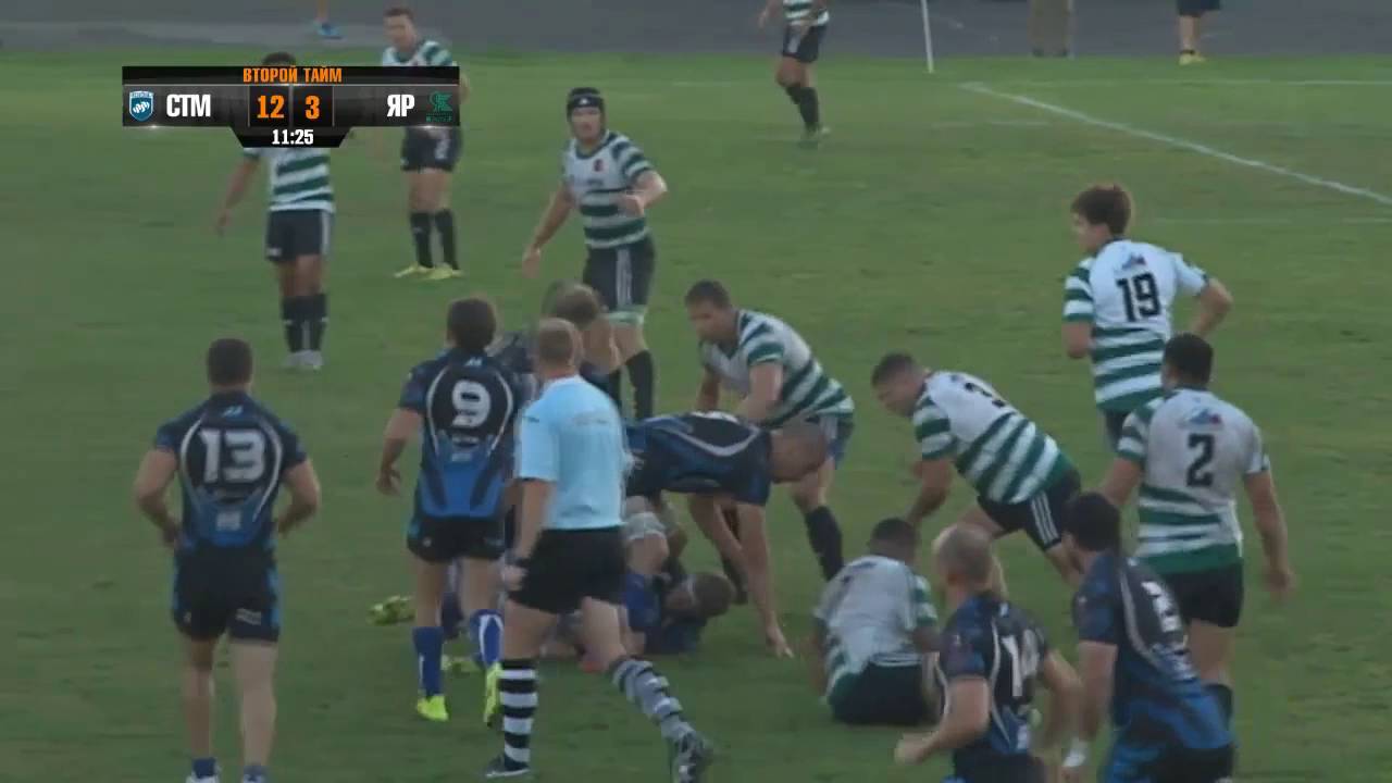 Awsome technics by russian scrum-half | Russian Rugby Championship 2016 ...