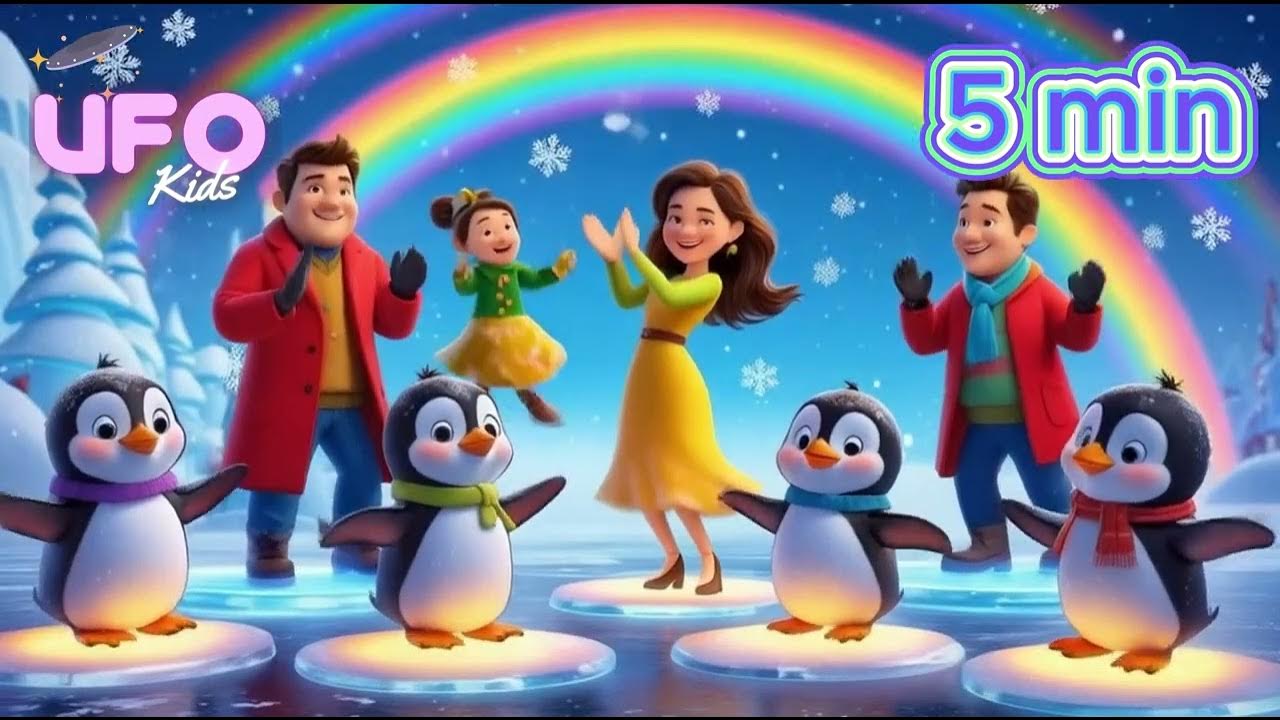 Waddle Waddle Penguin | Fun Baby Penguin Song for Kids | UFO Kids - YouTube