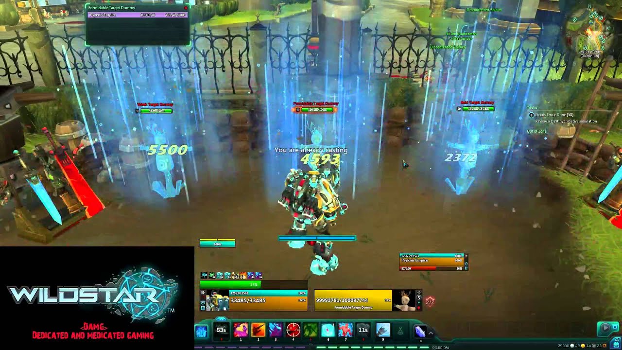 WildStar Engineer Tank Test Build - YouTube