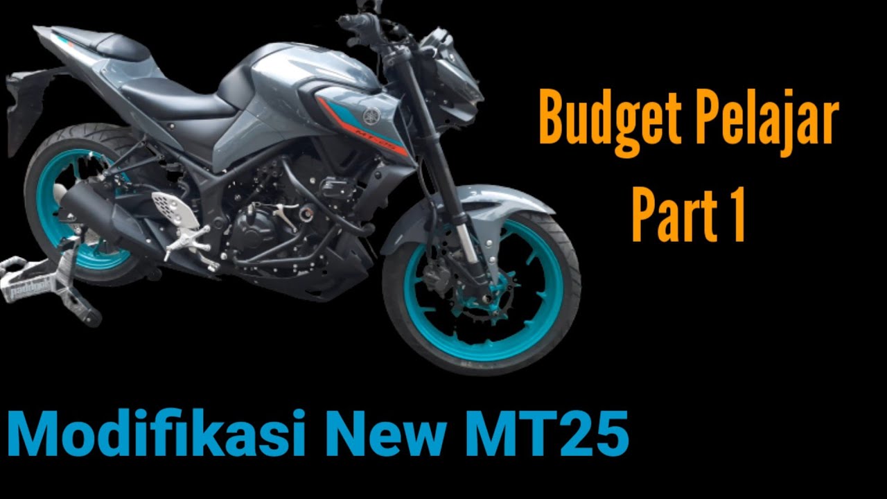 Modifikasi Motor Budget Pelajar 2jtan (Part 1) Yamaha New MT 25 - YouTube