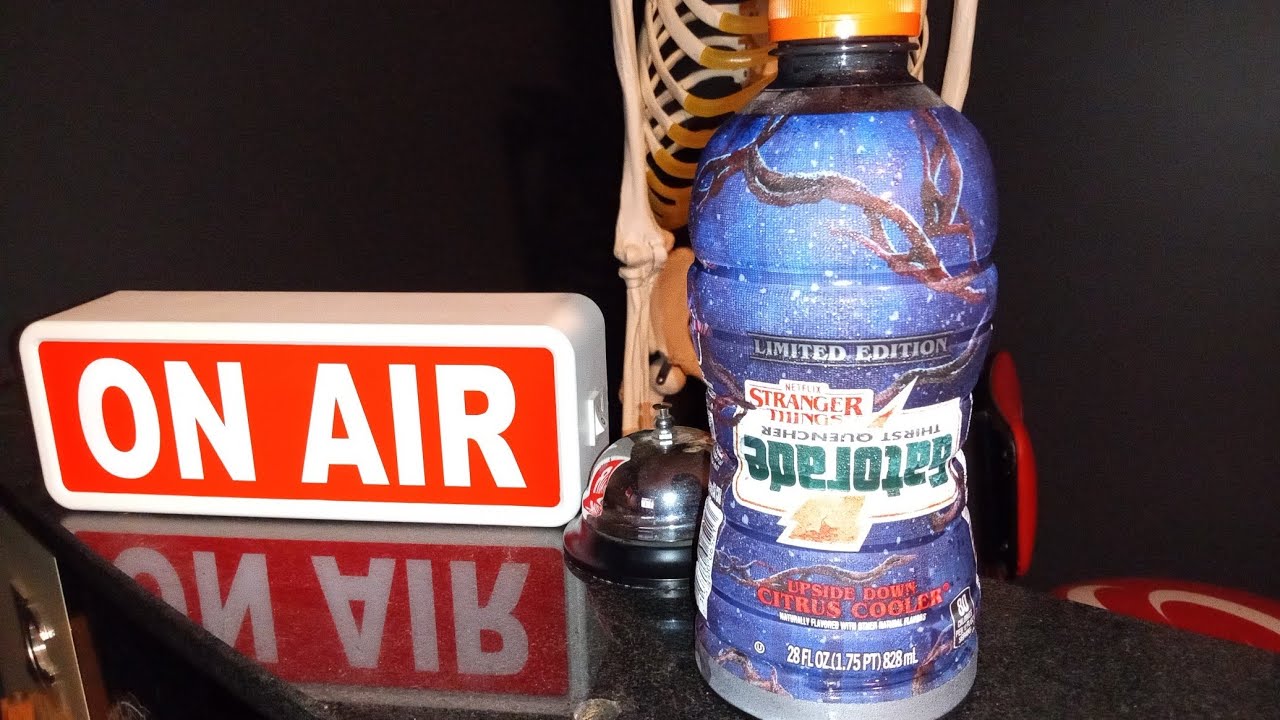 Limited Edition Gatorade Stranger Things Upsidedown Citrus Cooler drink ...