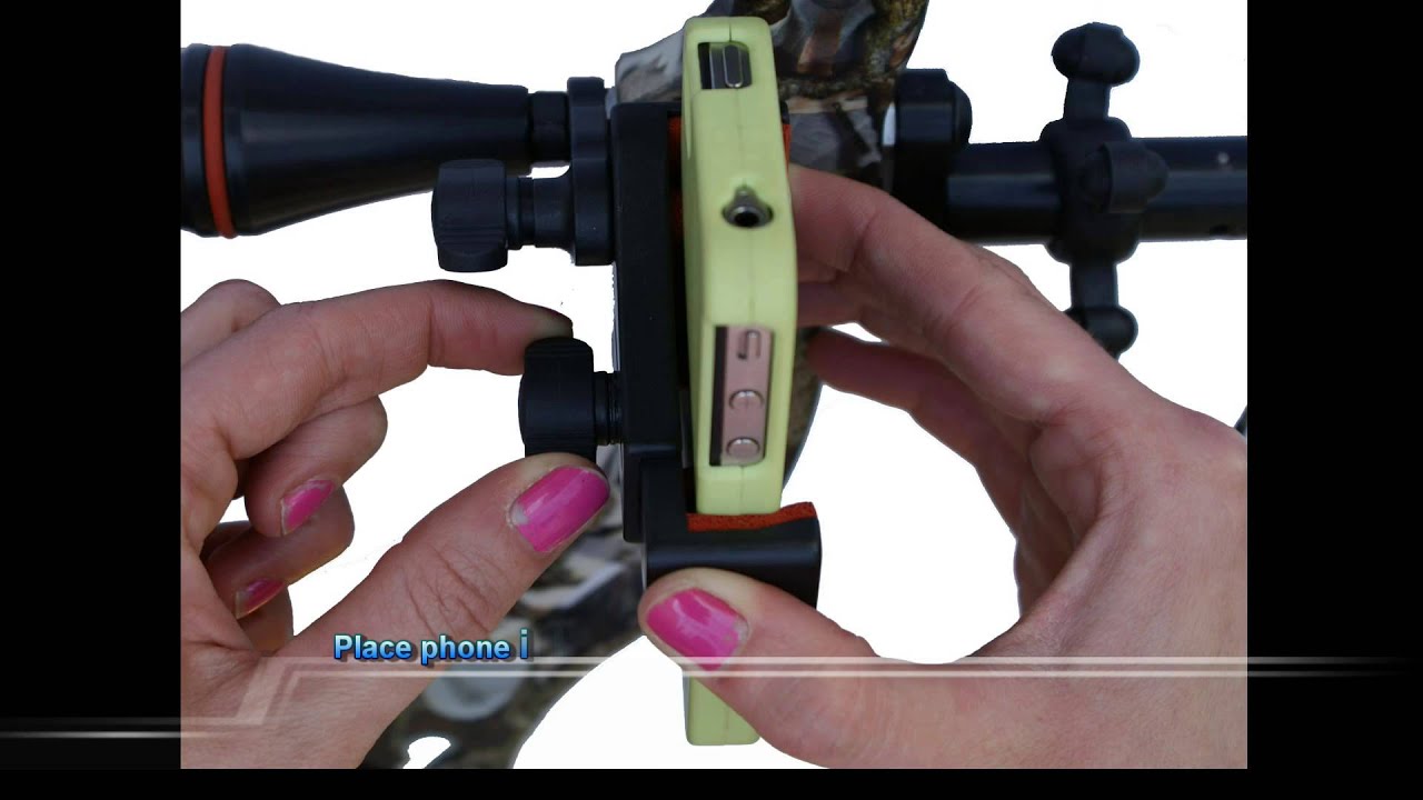 Bow Smartphone Mount The Bowfinger 3.0 install video - YouTube