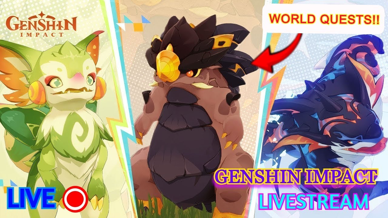 DOING NATLAN WORLD QUESTS !!!! GENSHIN IMPACT INDIA LIVESTREAM - YouTube