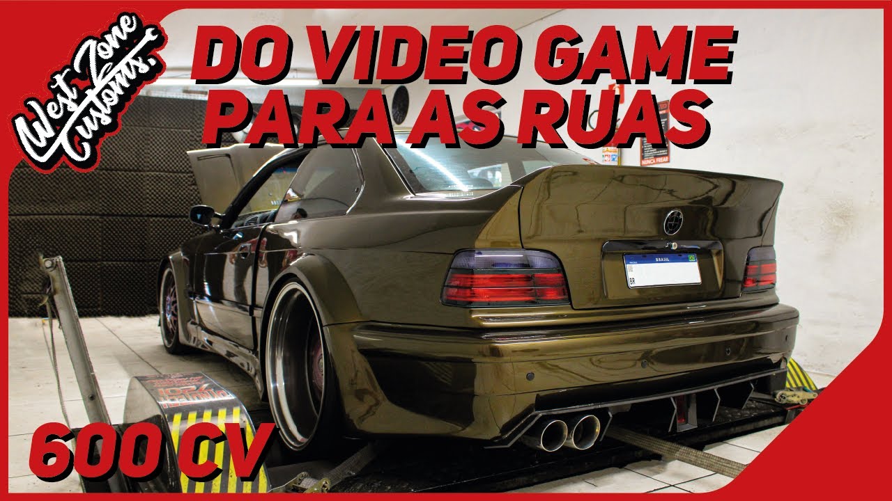 CARRO DE VIDEO GAME BMW DE 600 CV 1KG DE PRESSÃO - YouTube