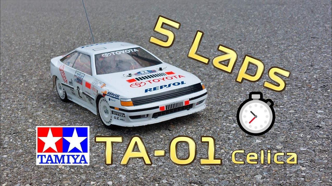 🏁 5 Laps | Tamiya Toyota Celica GT4 TA-01 | 58096 (1991) | Vintage ...