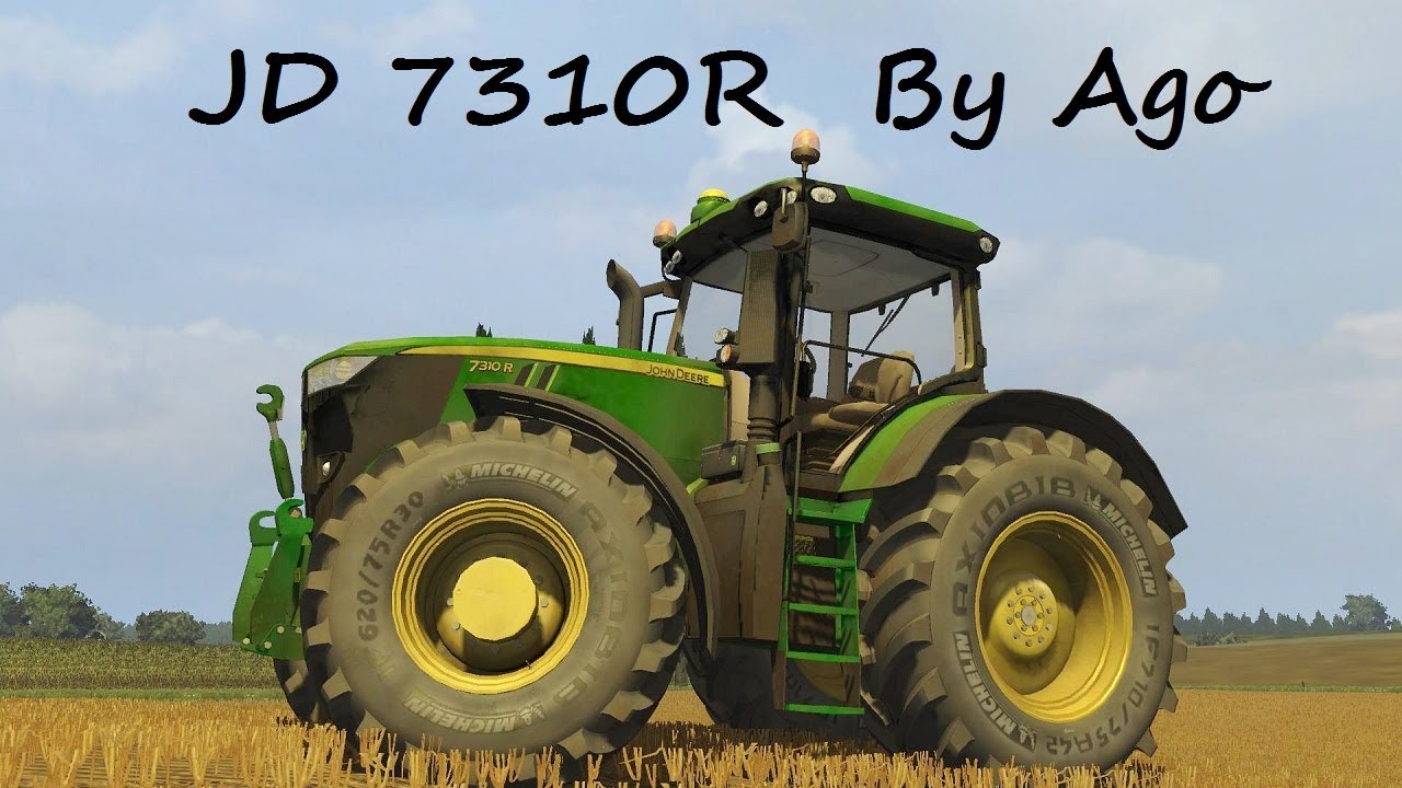 Farming Simulator 2013 Presentazione JD 7310r BETA By Ago Modding - YouTube