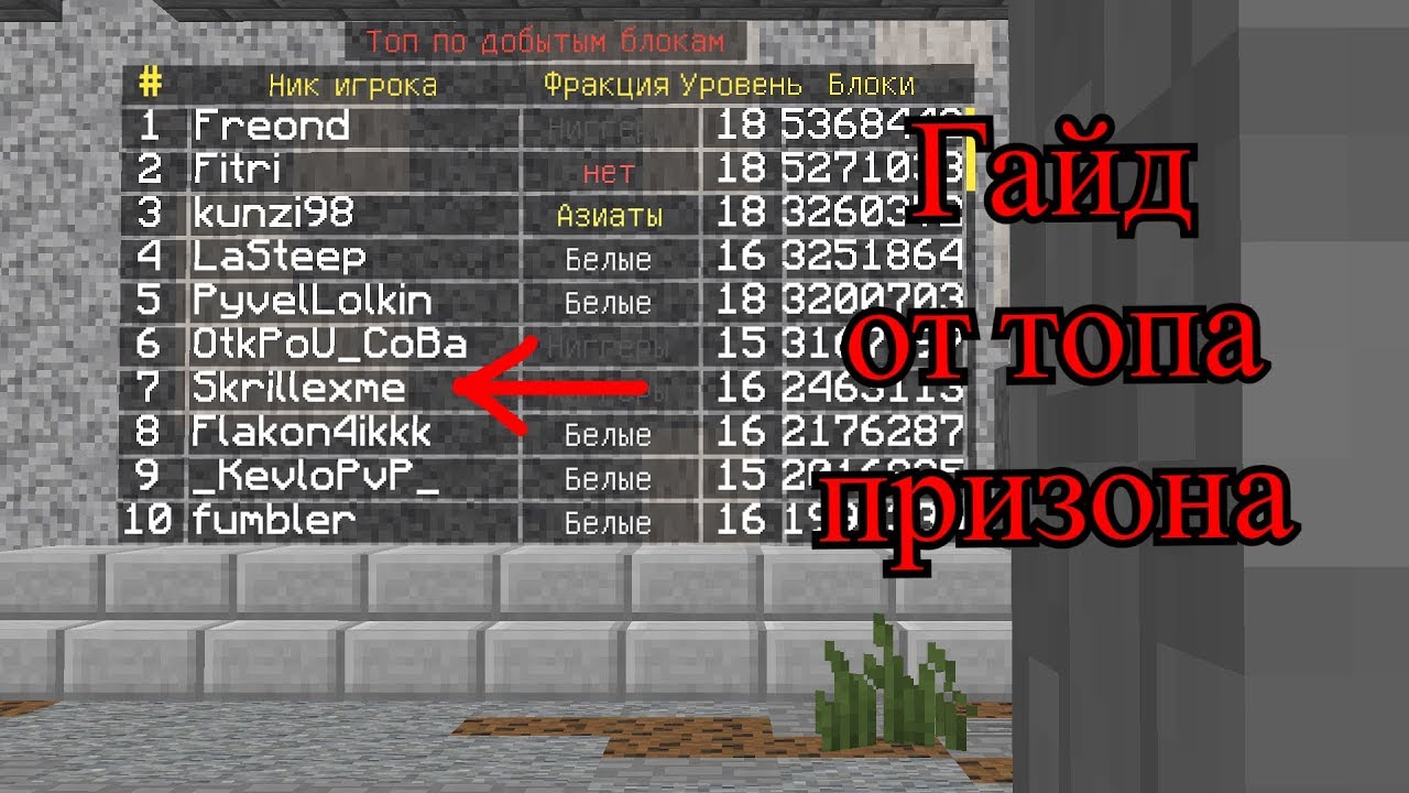 Гайд по режиму Prison VimeWorld от ТОПЕРА! - YouTube