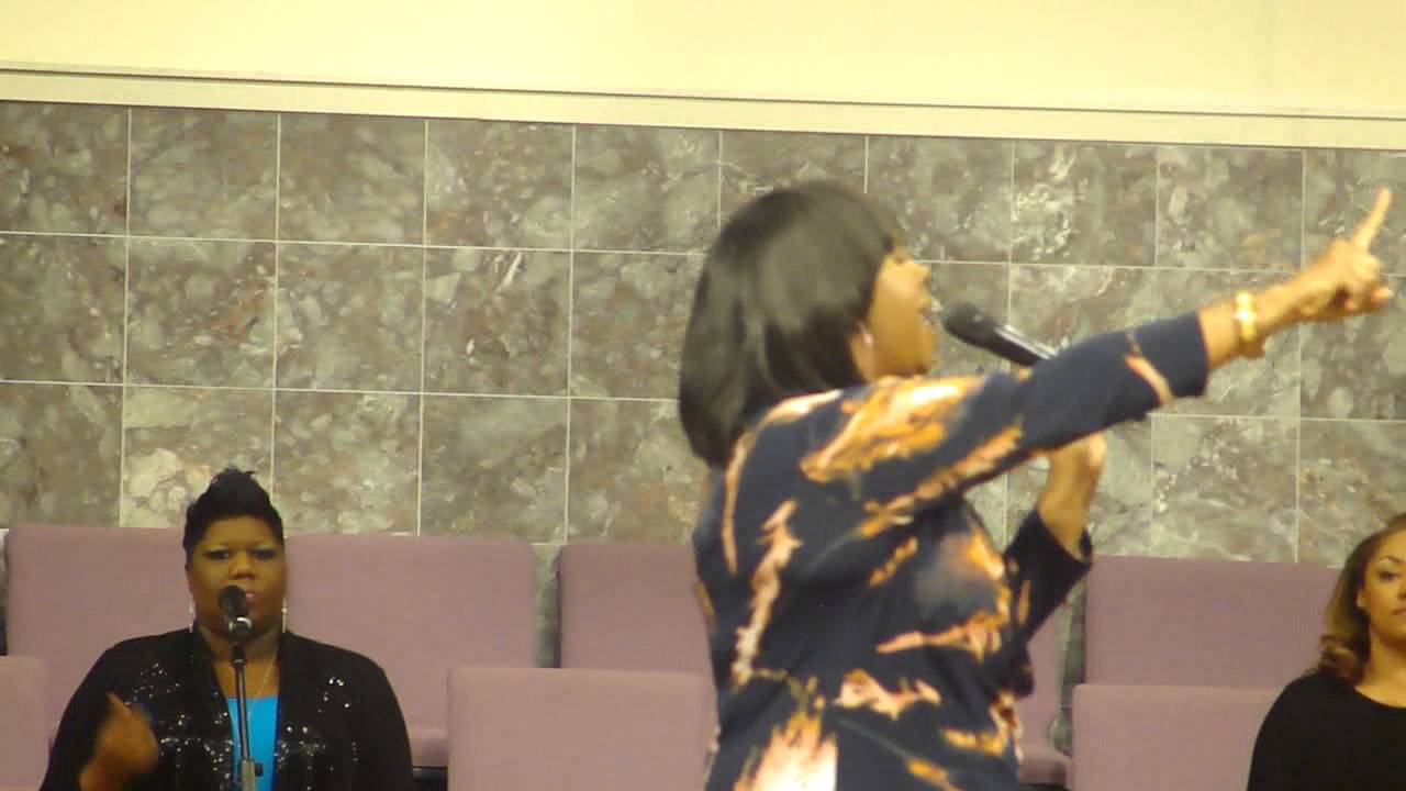 Sheri Jones-Moffett Singing "Encourage Yourself" - YouTube