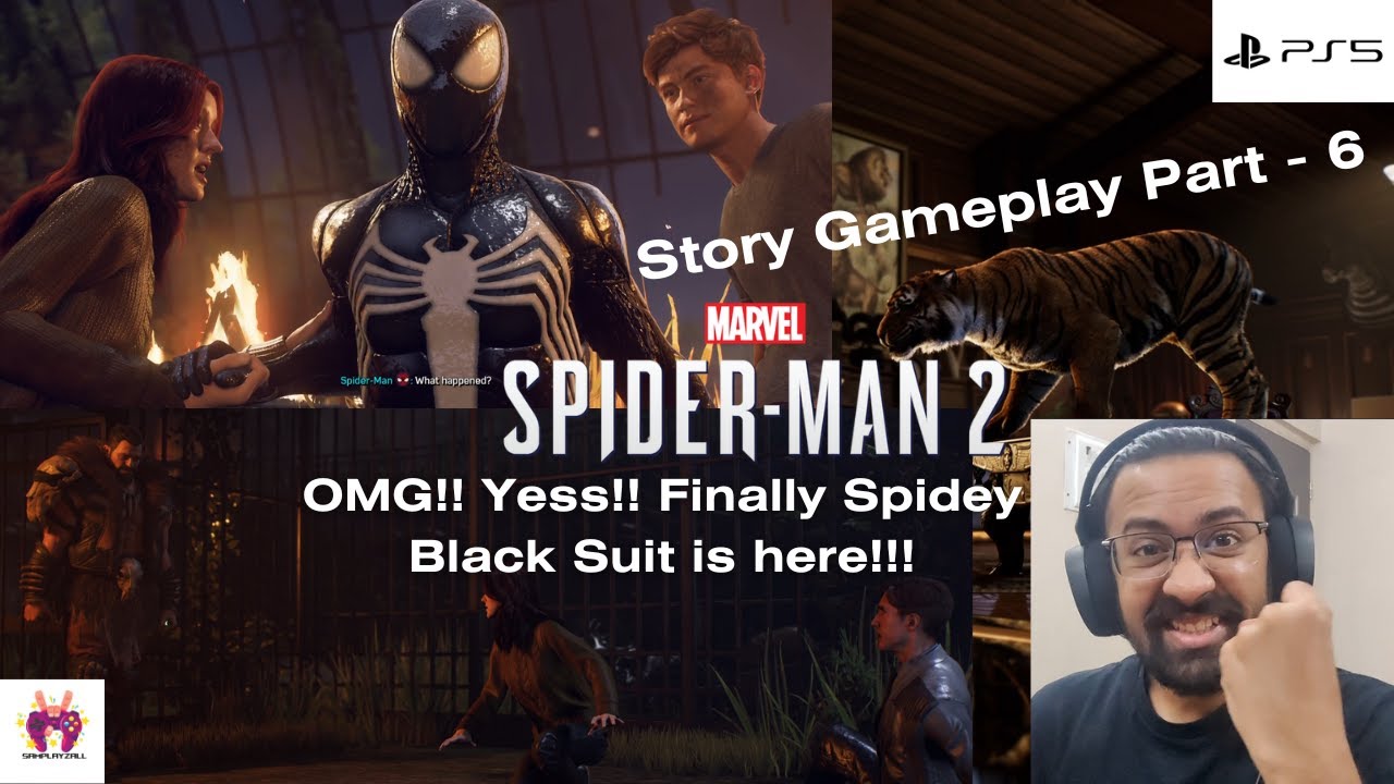 Marvels Spider Man - 2 Story Gameplay Part-6 on Ps5!!! Spidey Venom ...