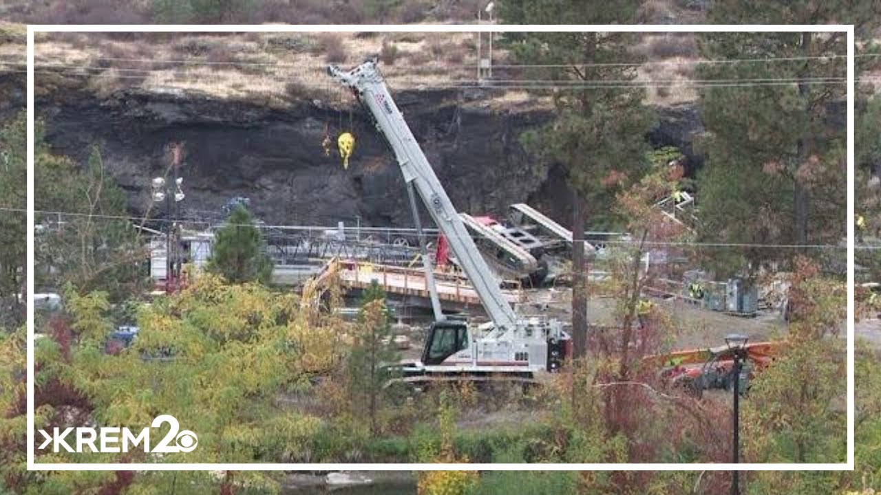 Crane failure at Post Falls North Channel Dam spillway briefly prompts ...