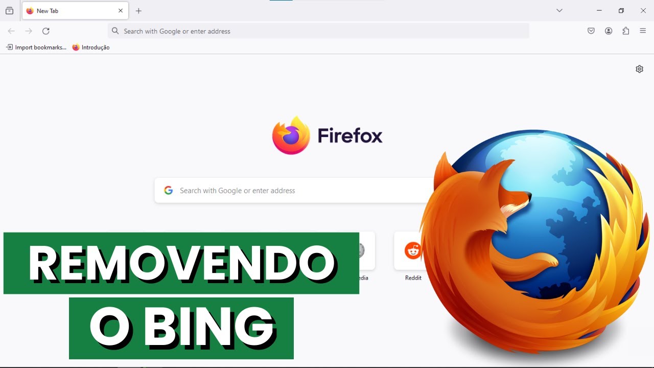 COMO REMOVER O BING NO MOZILLA FIREFOX - YouTube