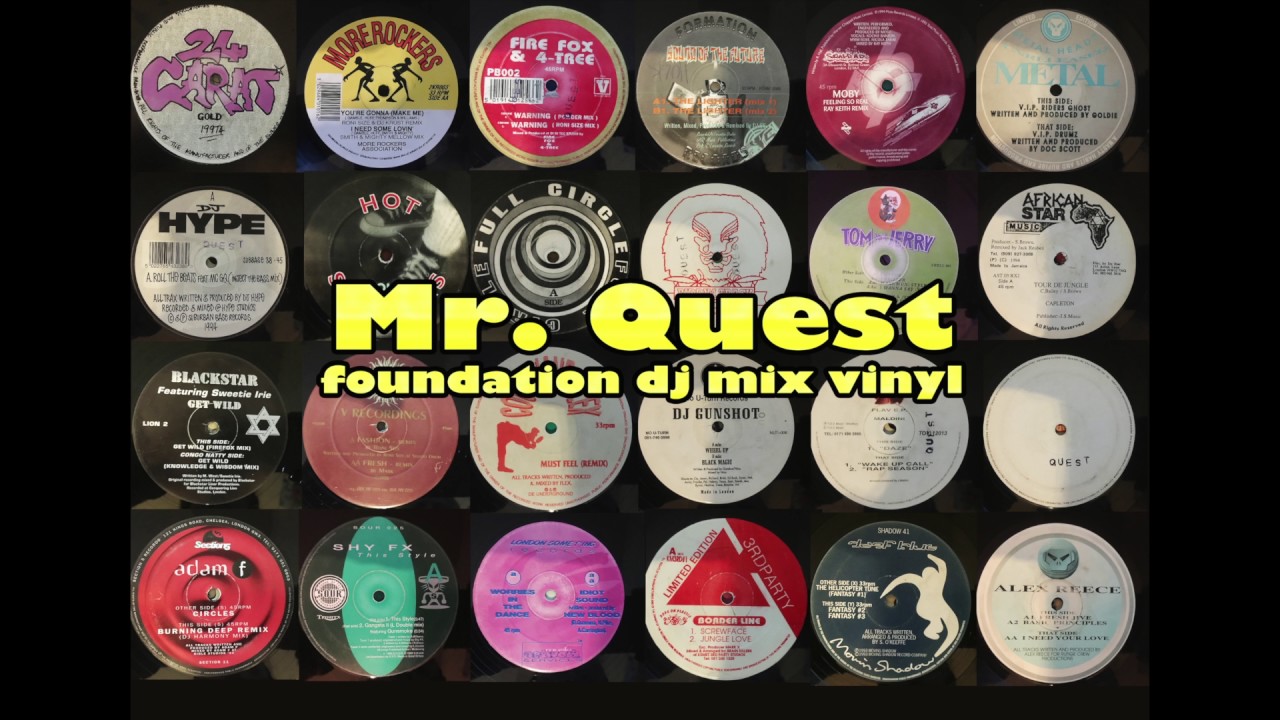 Mr. Quest - Classic Jungle Music 1993 to 1995 - YouTube