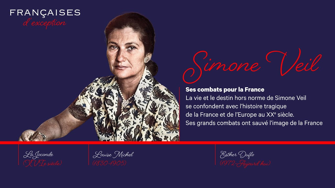 Françaises d'exception : Simone Veil - YouTube